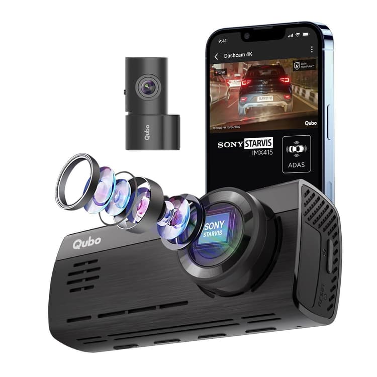 Qubo Dashcam Pro 4K Review — 9/10 | DashCamAdvice